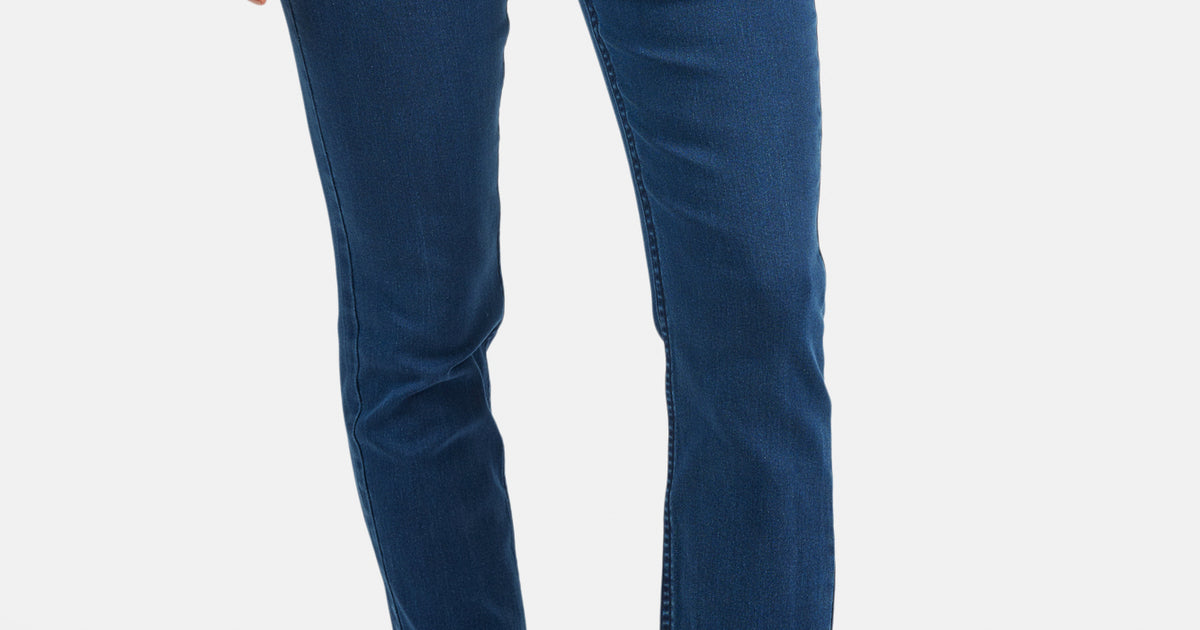 Jane 7/8 Jeans - Blå - Curvy Fit - Smalle Ben